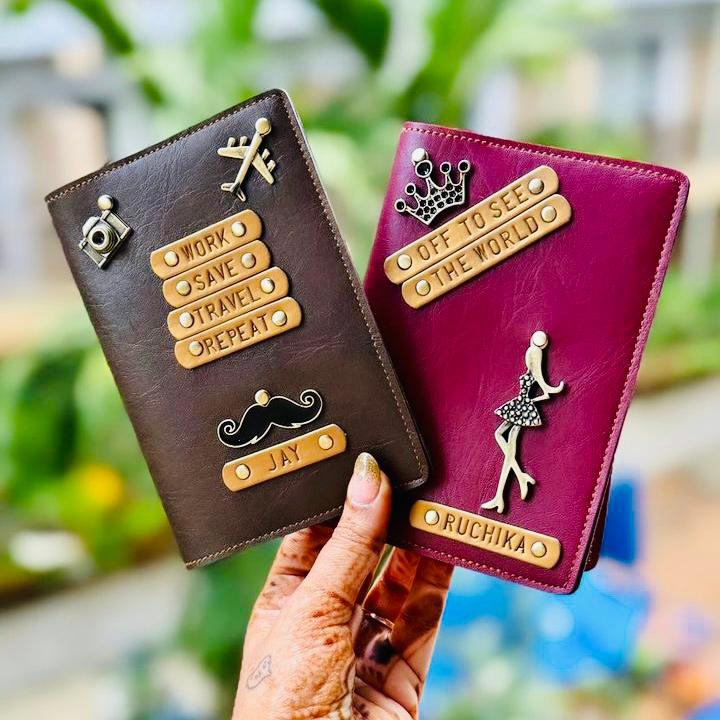 Quirky Passport Cover With Name - Customized Passport Covers & Holders ...