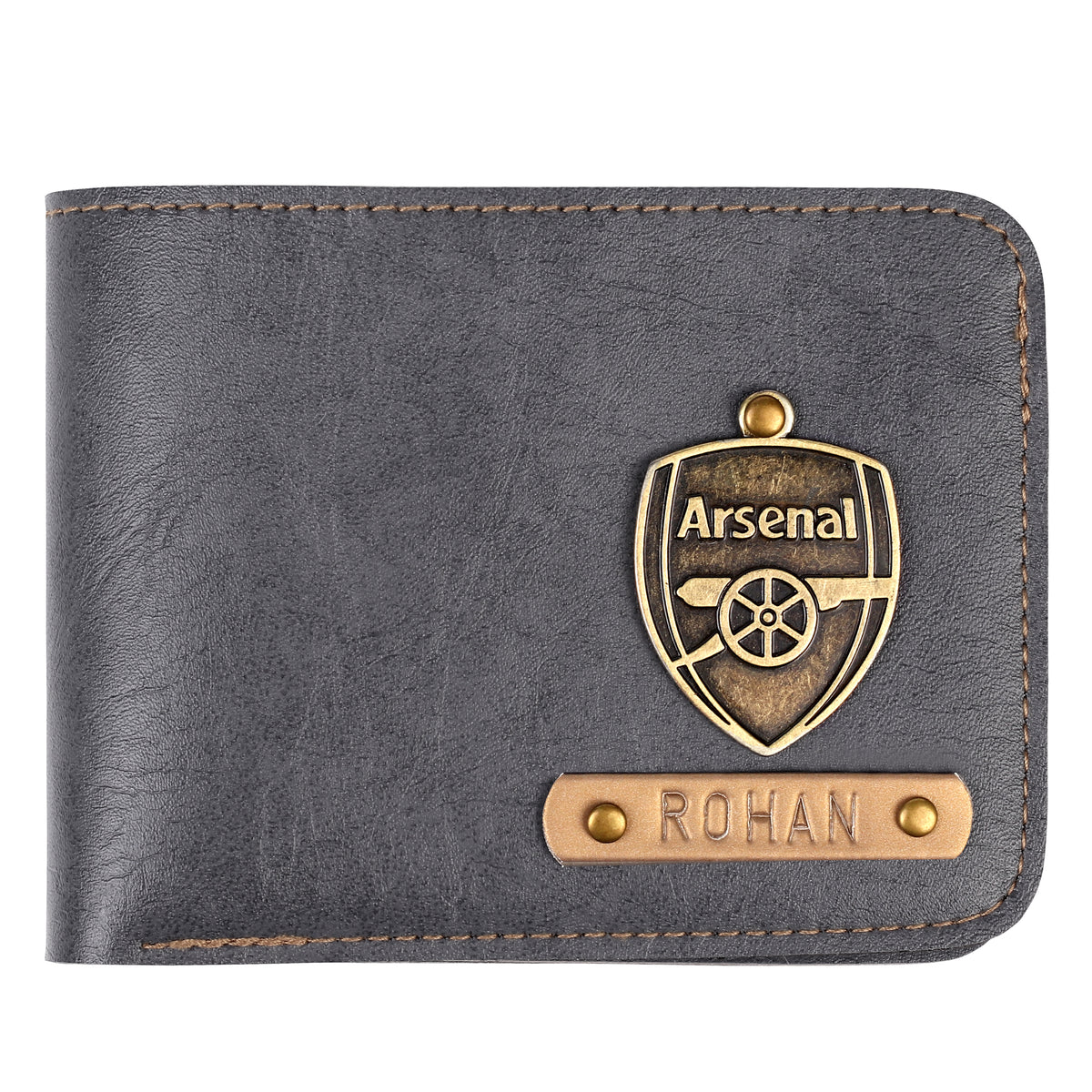 Customized Wallets for Men - Football Charms (Free Keychain) – The Junket